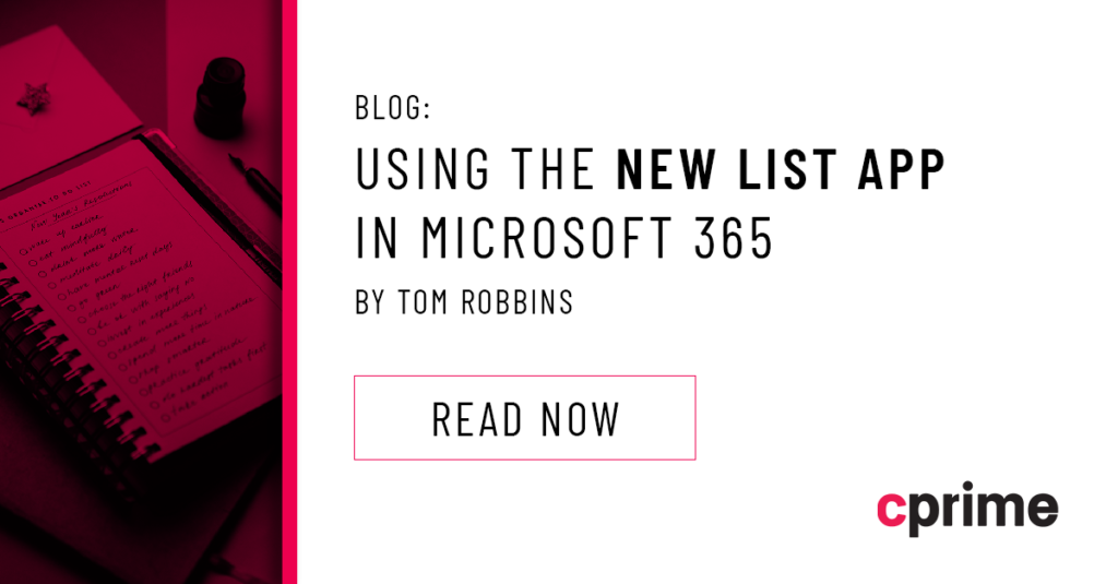 Microsoft Tools & Platforms Blog Posts | Cprime